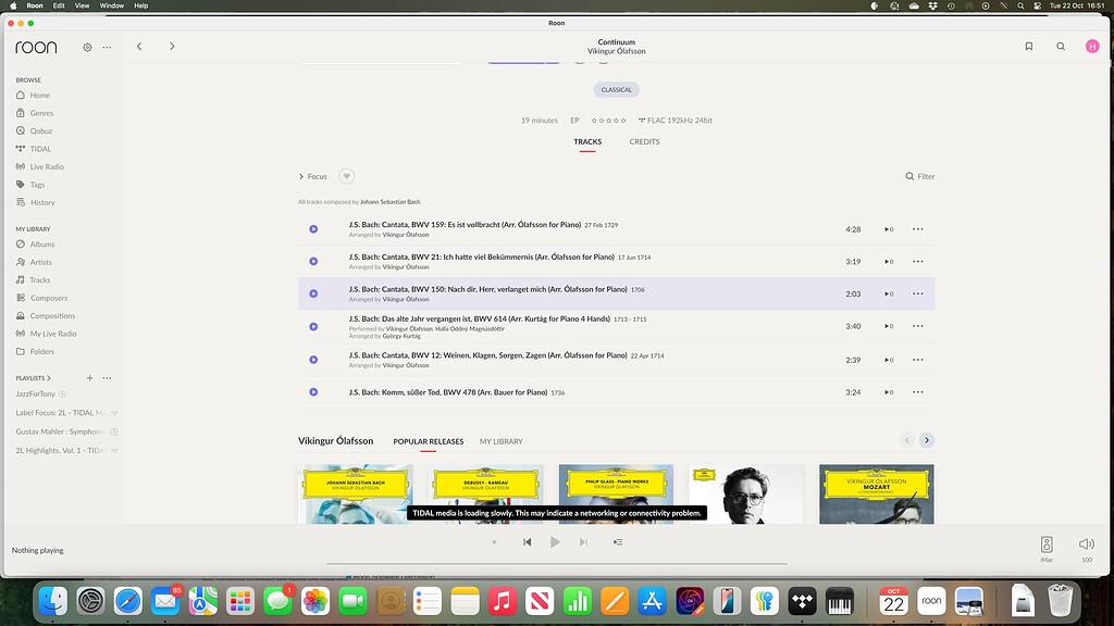 Streamed music slow to load and stops playing after 6 seconds (ref#HT1K81) - Support - Roon Labs ...