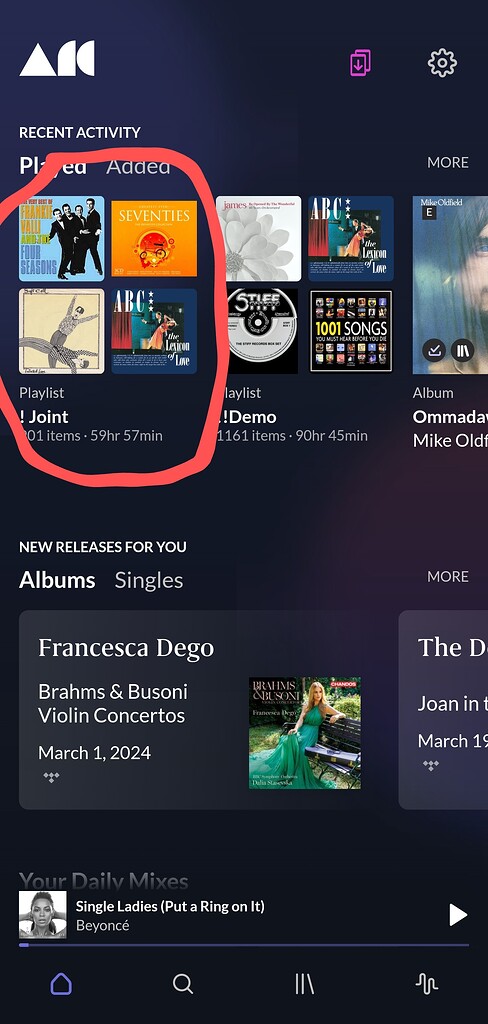 ARC B264 Android Auto playlist doesn't load - Early Access - Roon Labs Community