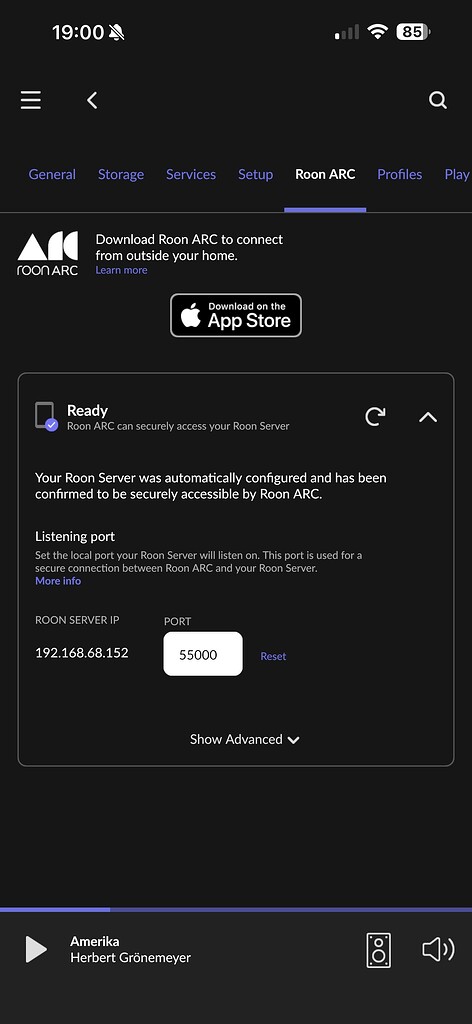 ARC iPhone 15 Pro Max does not connect - Support - Roon Labs Community