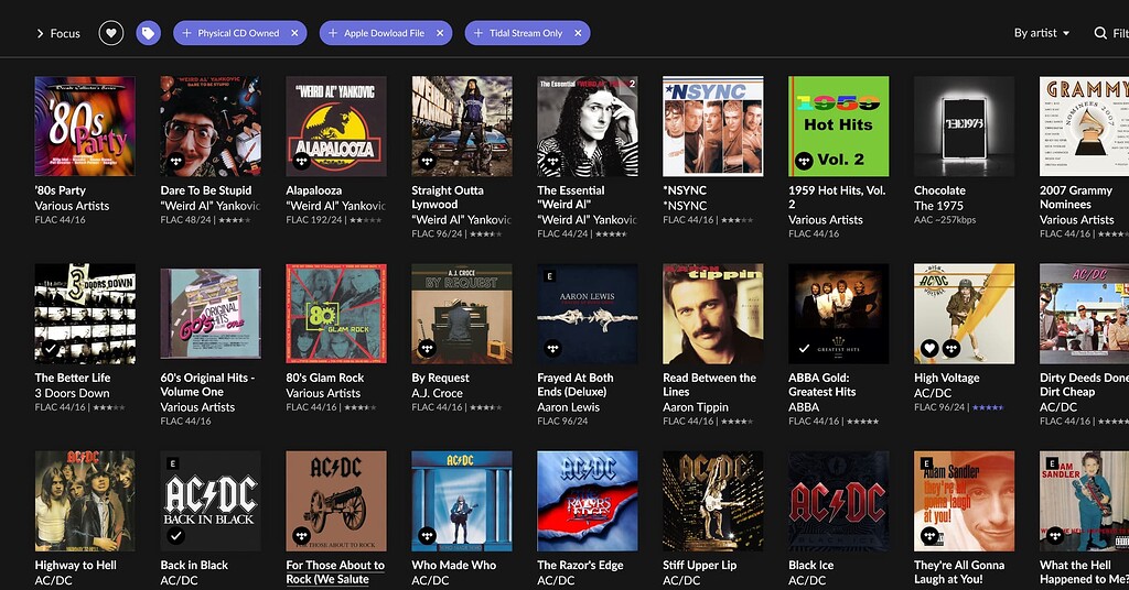 Album Sort by Artist - Roon Software Discussion - Roon Labs Community
