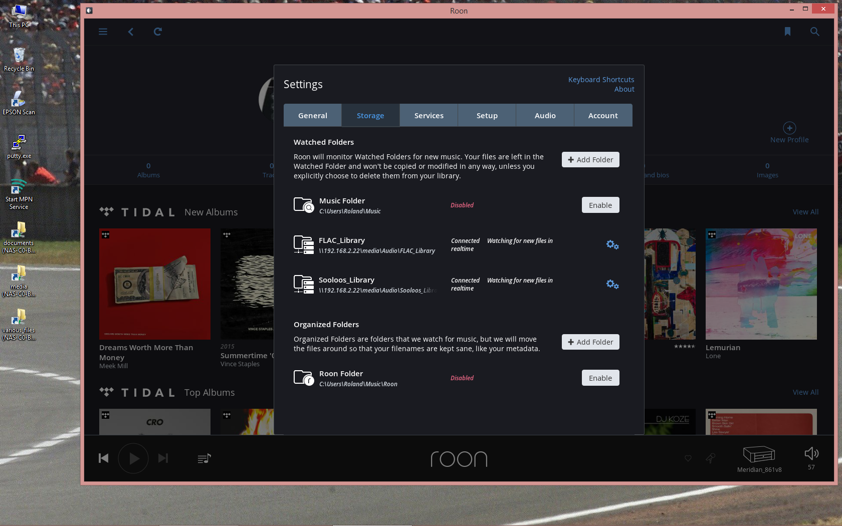 Roon on Windows 8.1 : Library has disappeared - Support - Roon Labs ...