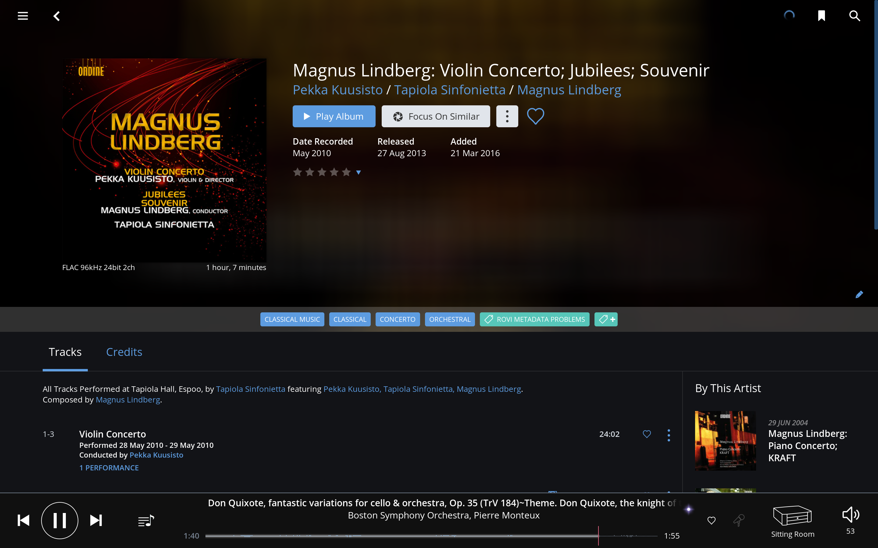 Roon combining multiple artists as one link - Metadata - Roon Labs Community