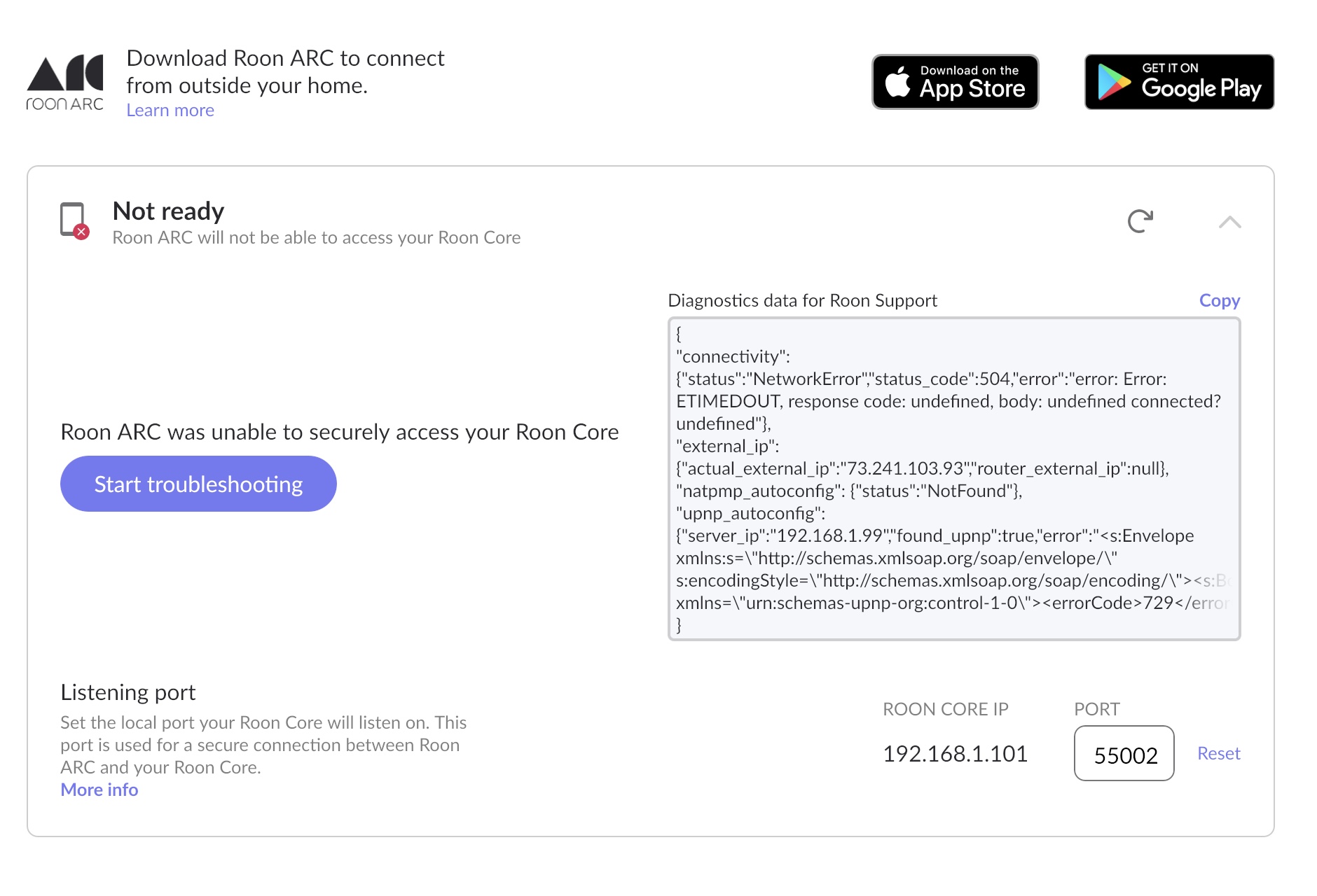 Roon ARC not connecting to Pakedge RK-1 Router - Support - Roon Labs ...