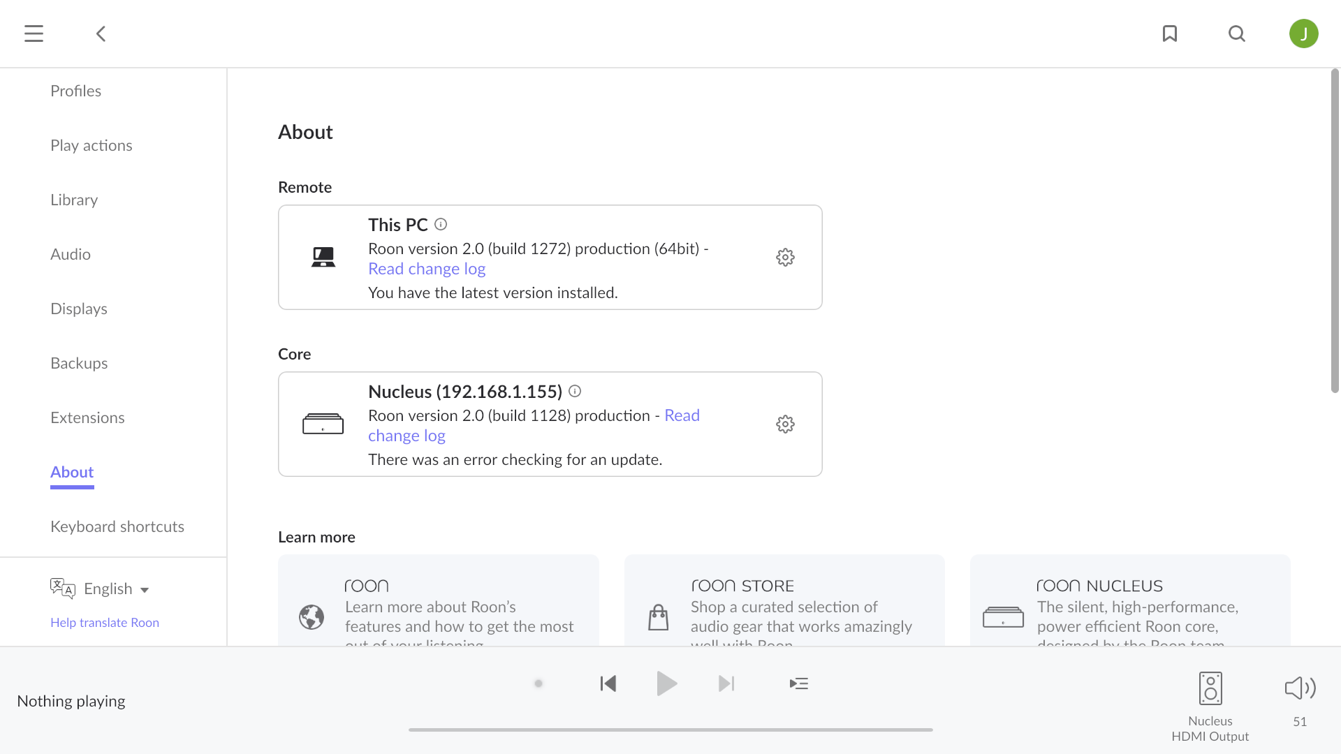 Nucleus and PC have different build numbers and the Nucleus won't update - Nucleus Support ...
