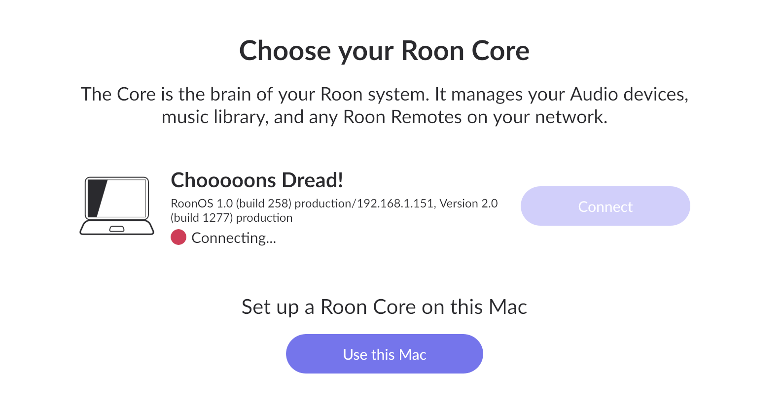 Changed Router and now cannot connect to Roon - Support - Roon Labs ...