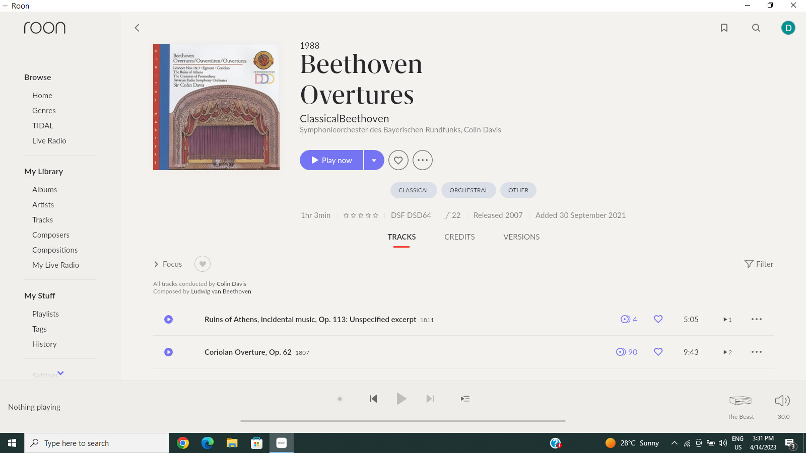 Lost ability to organize albums due to a change Roon made to editing ...