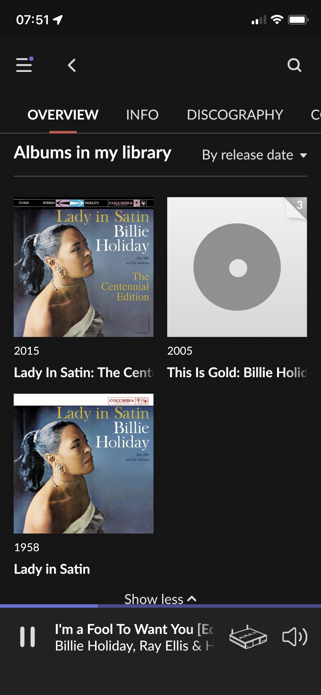 Roon app on iOS showing different content - Support - Roon Labs Community