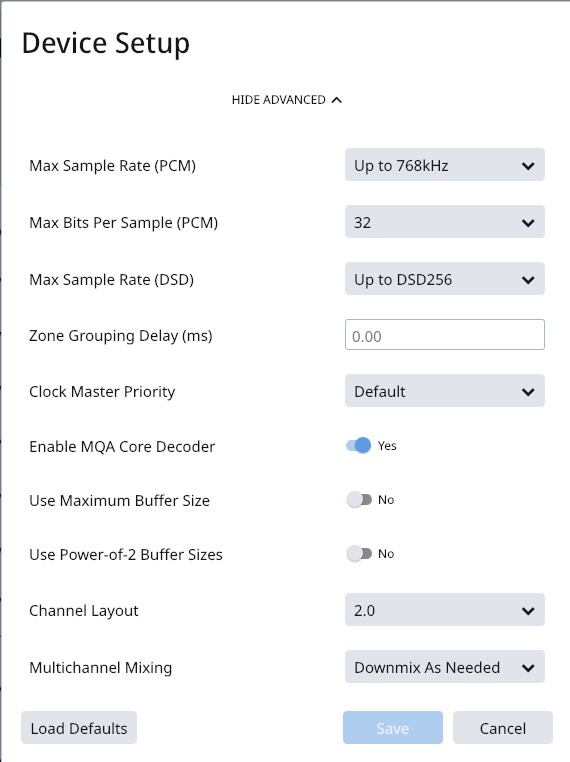 Topping E50 connected to PC via USB, MQA issue - Support - Roon Labs Community