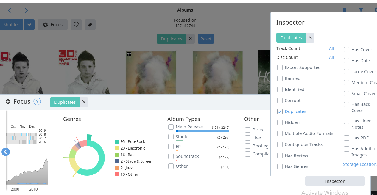  Albums Won t Unhide Support Roon Labs Community