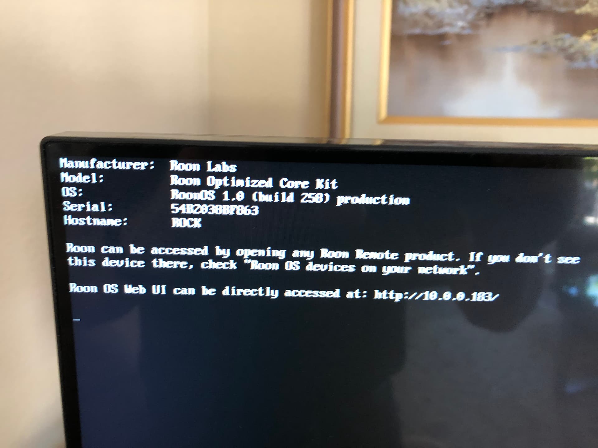 Roon App cannot find Roon Core following power failure - Nucleus Support - Roon Labs Community