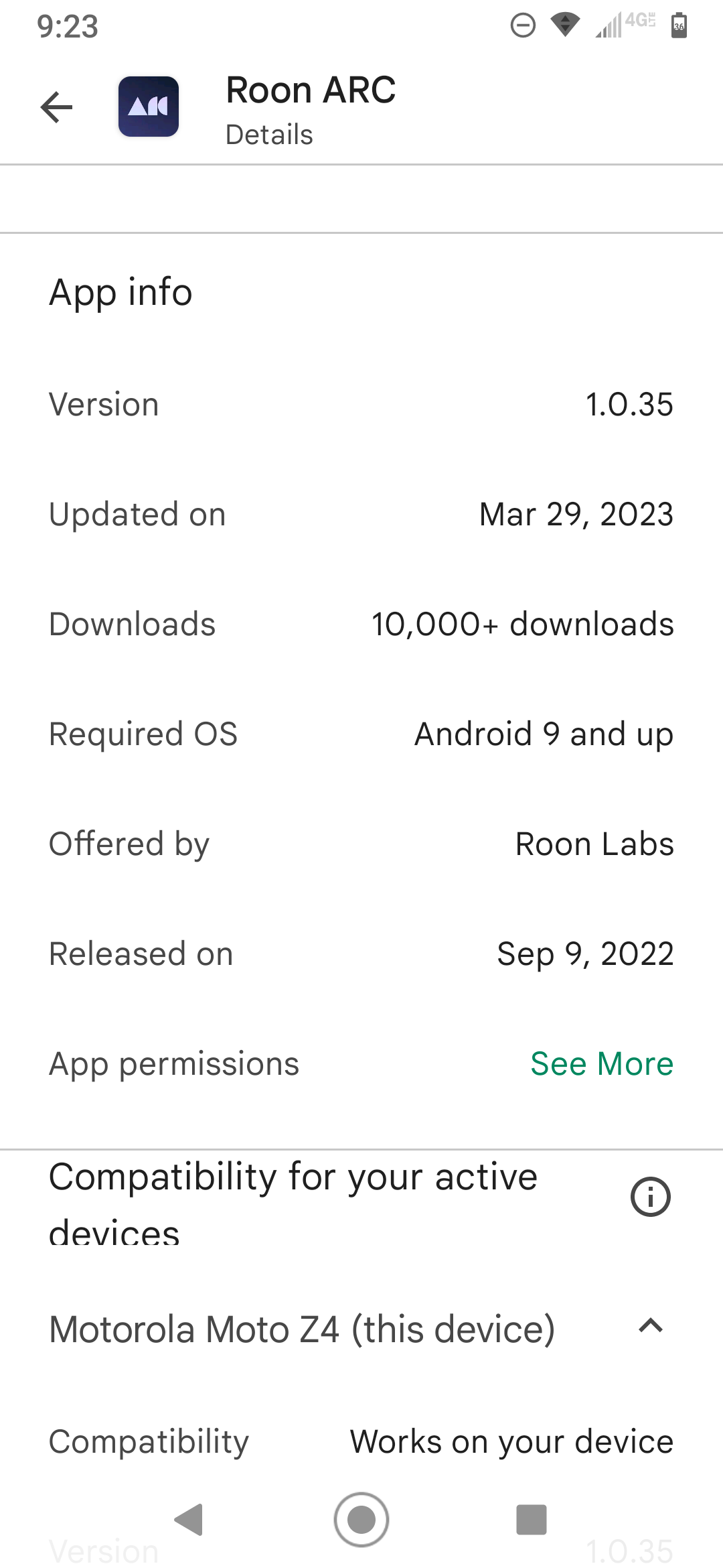 Roon ARC Android LG v35 - Download can't be initiated - Support - Roon ...