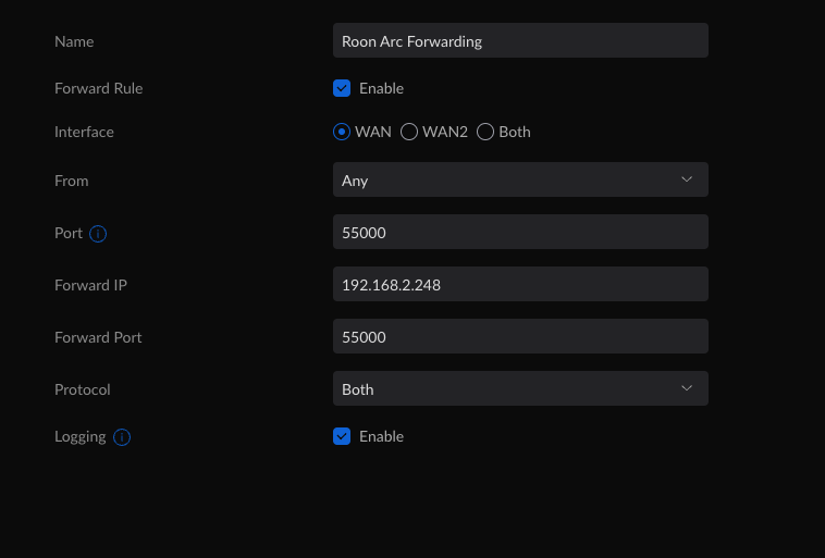 Trouble connecting with ARC - ARC: Port Forwarding Help - Roon Labs Community