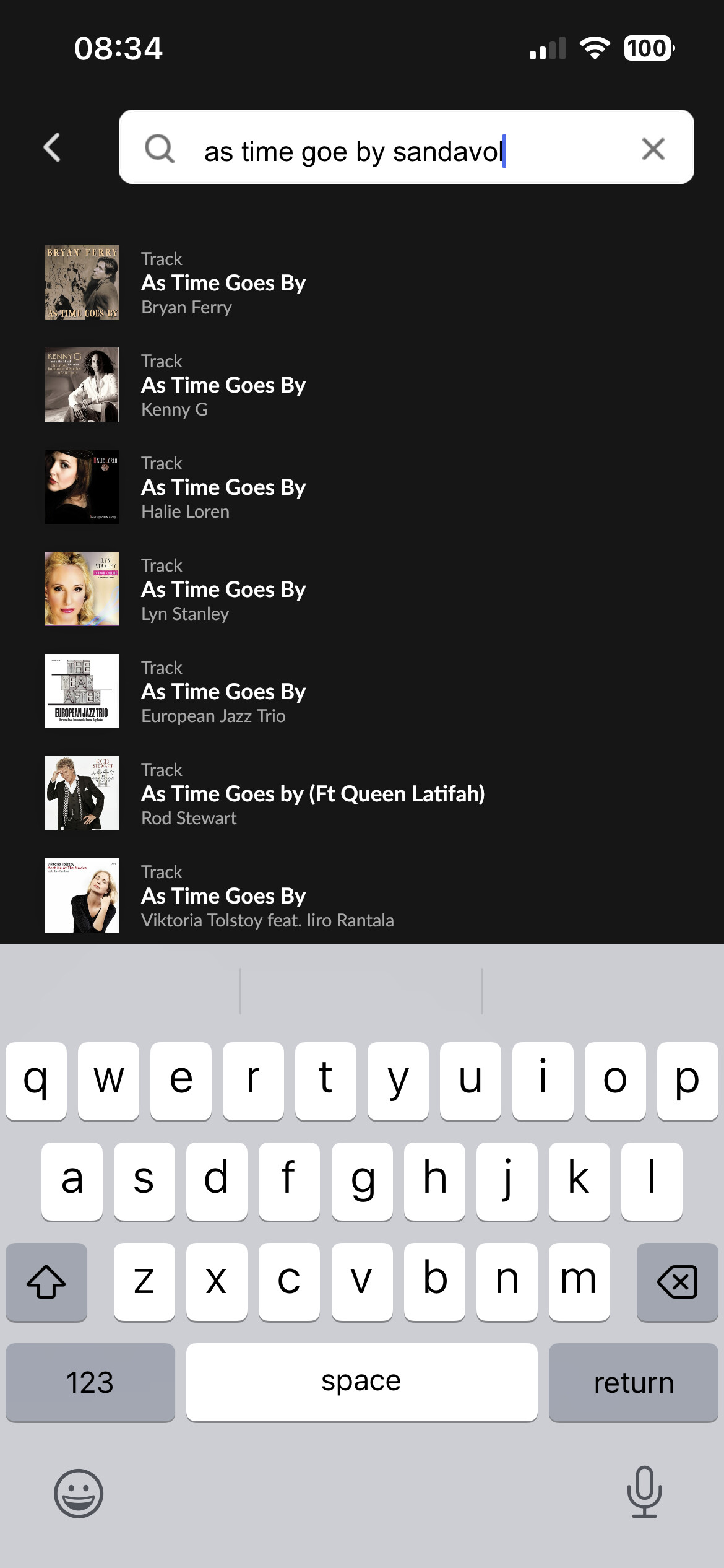 How to search for a track plus artist (Tidal/Qobuz)? - Support - Roon Labs Community