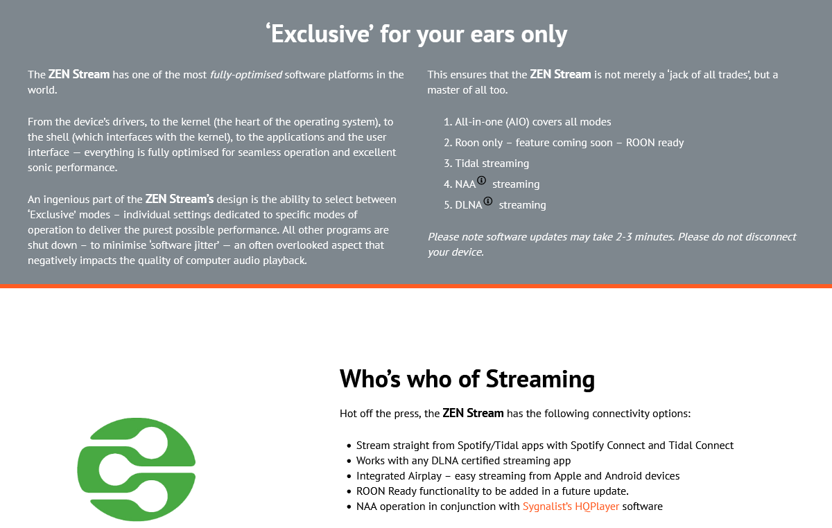 New to Roon - setting up Macos DSD wifi stream to ifi Zen Stream and DAC - Support - Roon Labs ...