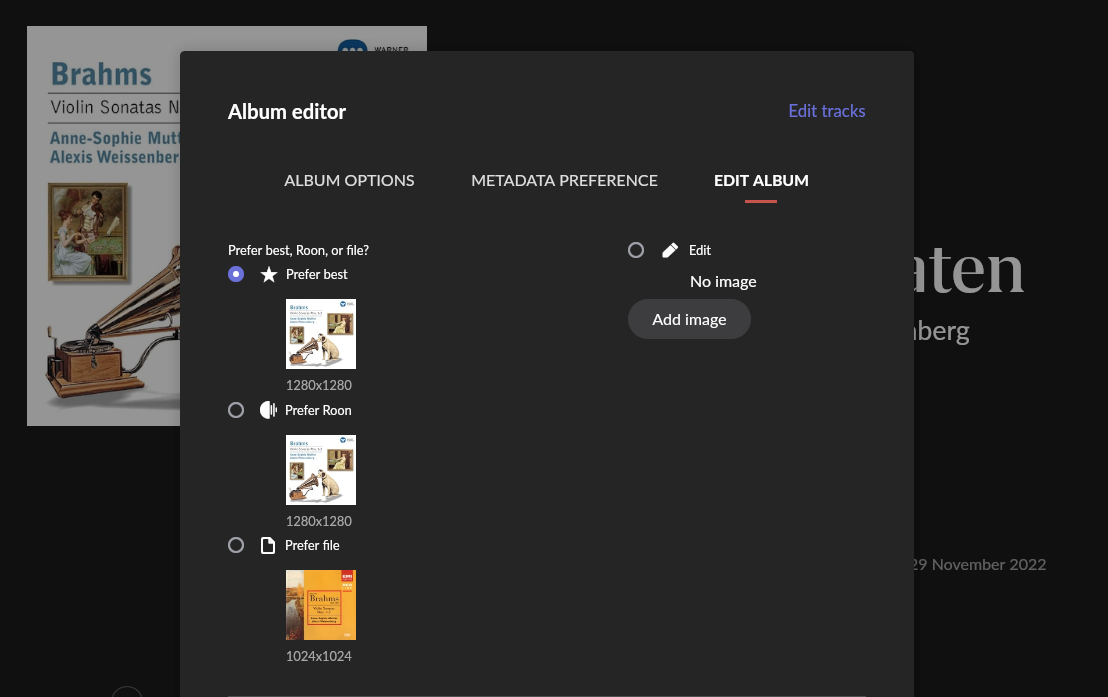 Set preference of local album art work for *all* local albums - Roon Software Discussion - Roon ...