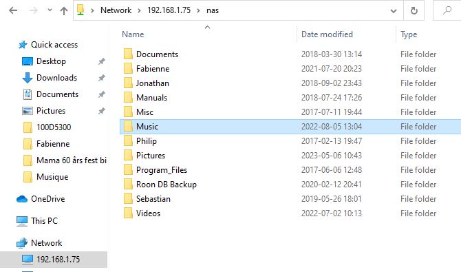 Invalid path when connecting NAS volume to Roon - ROCK - Roon Labs Community