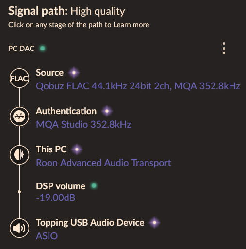 Topping E50 connected to PC via USB, MQA issue - Support - Roon Labs Community