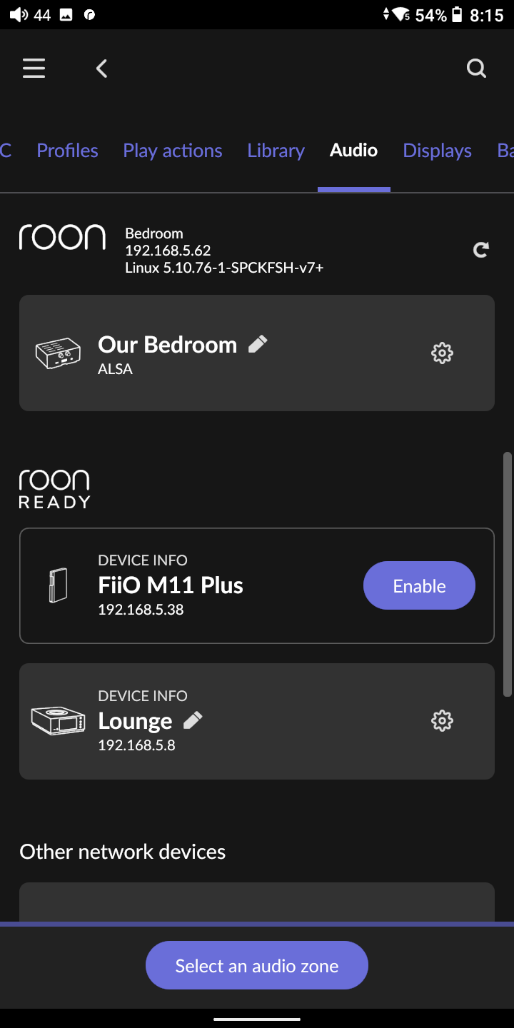 Roon 2 on FiiO M11S - Android - Roon Labs Community