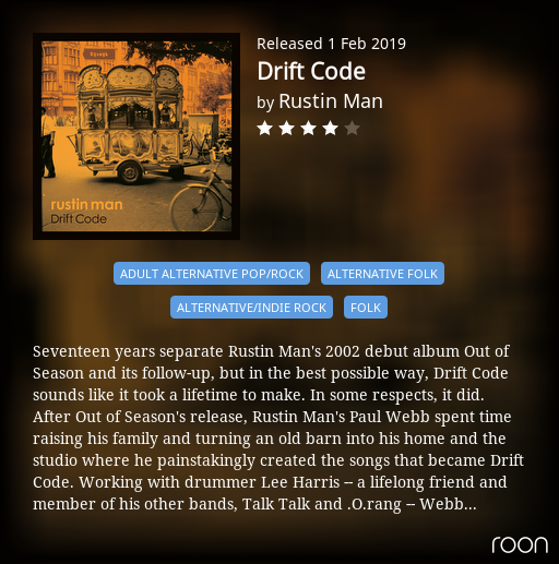 What we are listening to [2019] - Page 63 - Music - Roon Labs Community