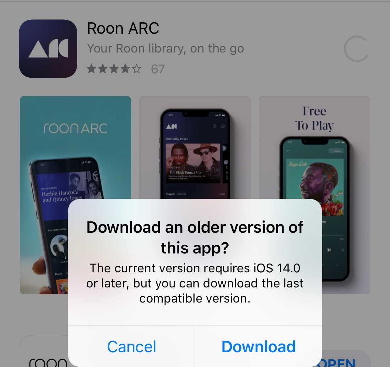 ARC 1.0.7 for iOS Hanging at Opening Screen (Previous Version Was Working) - Support - Roon Labs ...