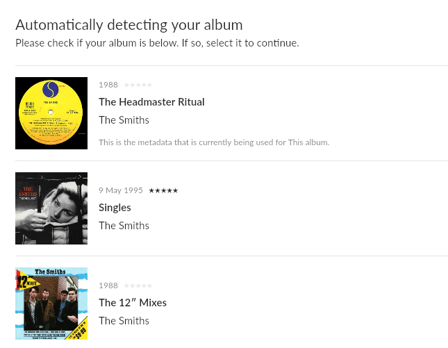 Roon not importing an album properly - Support - Roon Labs Community