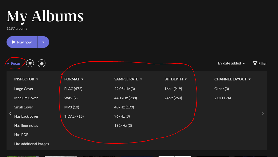 Sort according to file resolution please! - Feature Suggestions - Roon Labs Community