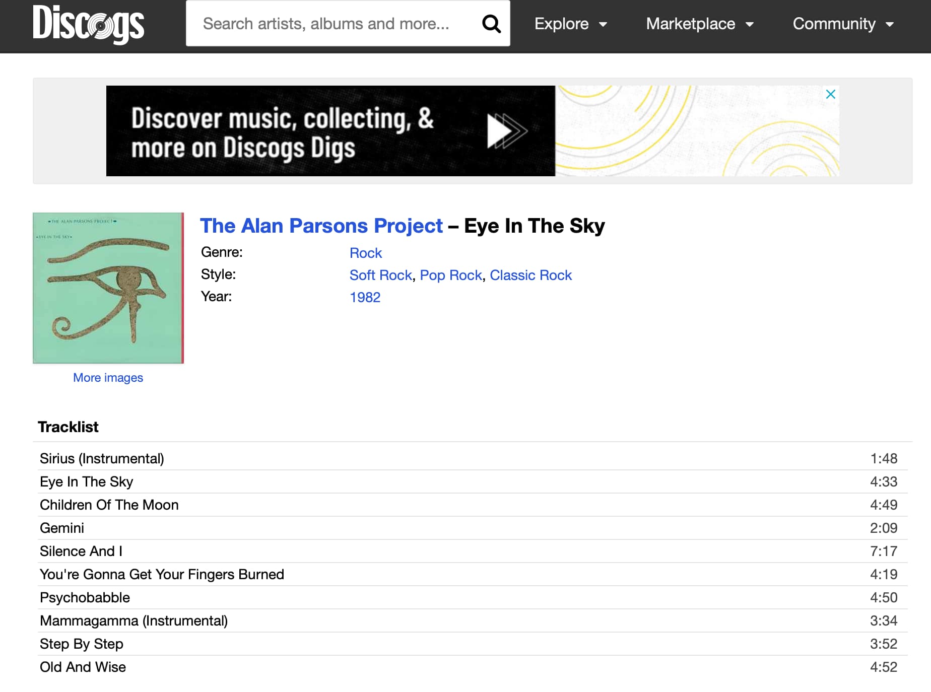 Chicago Bulls take over an Alan Parsons track title - Metadata - Roon ...