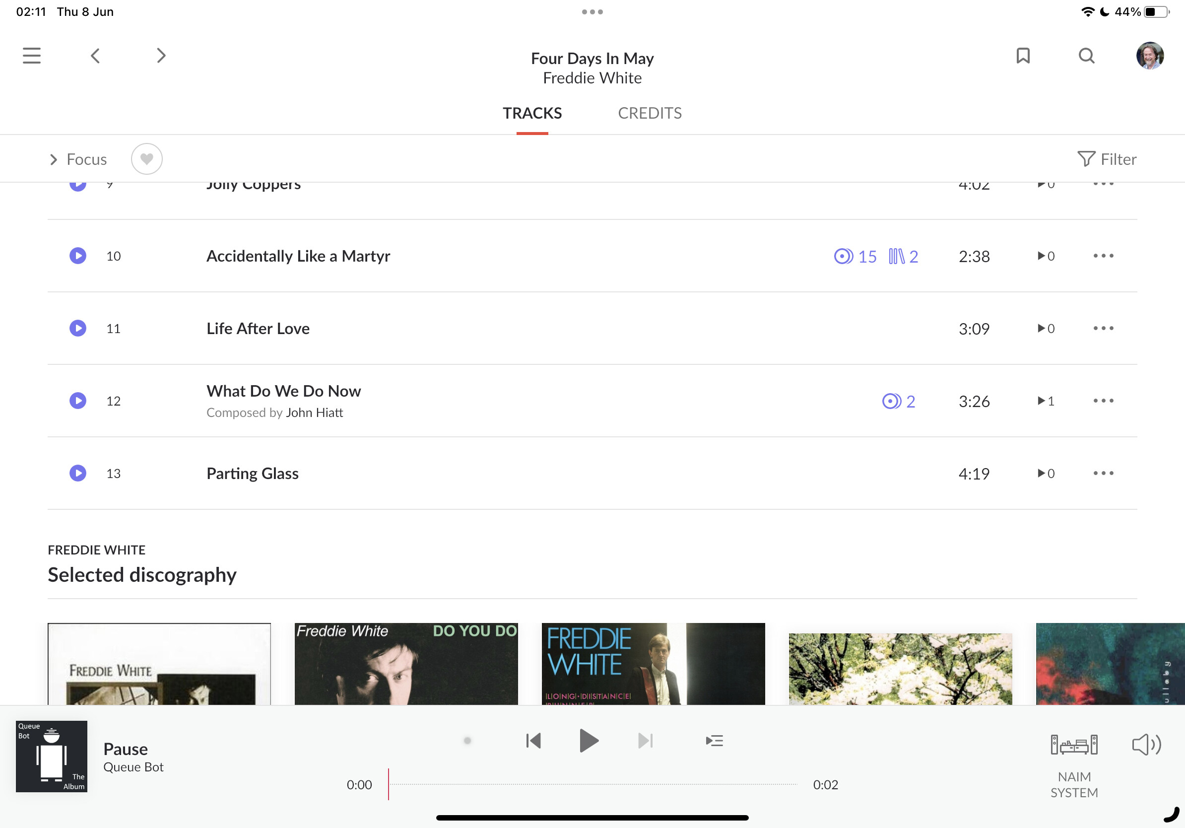 Qobuz version showing compositions but local identified album not showing them - Metadata - Roon ...