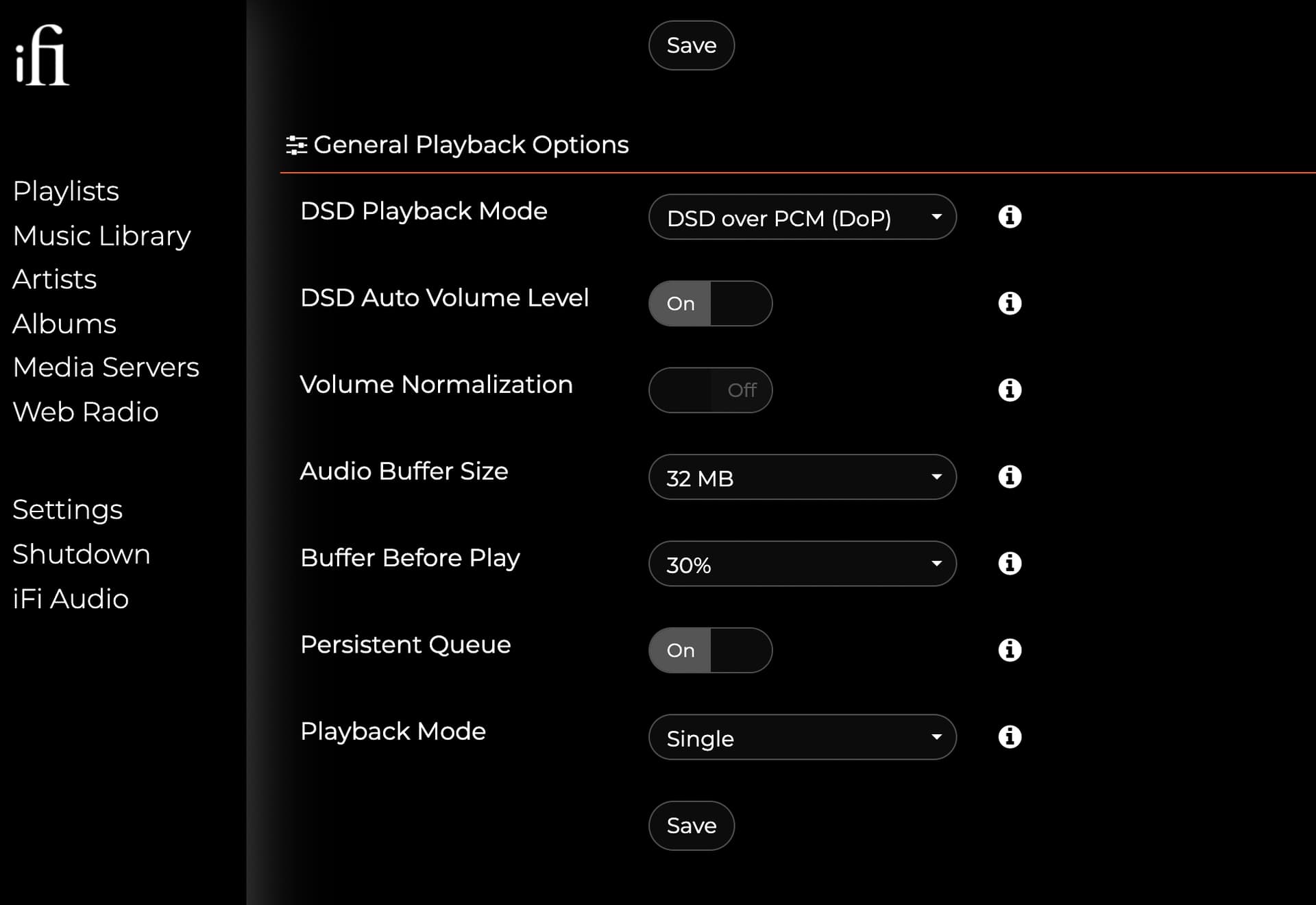 New to Roon - setting up Macos DSD wifi stream to ifi Zen Stream and DAC - Support - Roon Labs ...