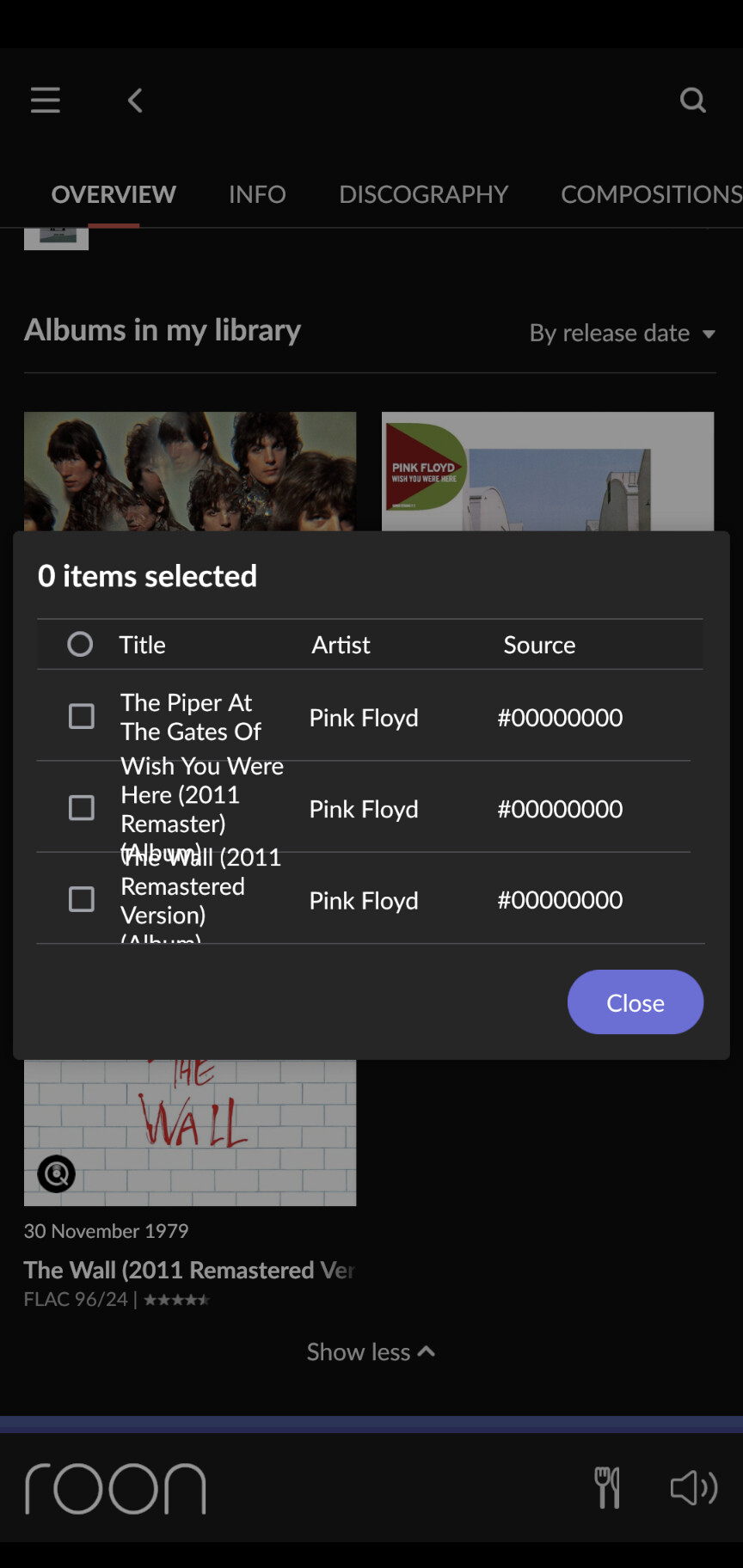 Can't delete albums from Library - Support - Roon Labs Community