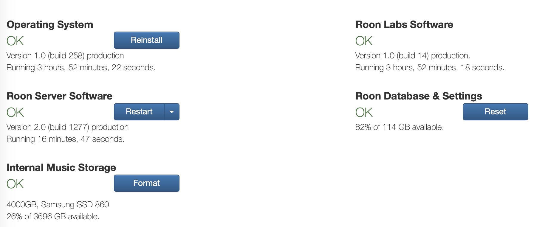 Roon Server restarted multiple times - Support - Roon Labs Community