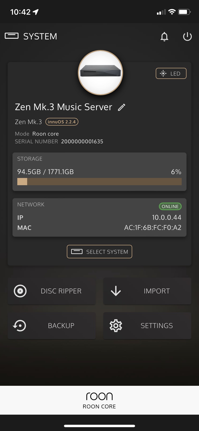 Roon can’t connect to Roon core Innuos ZEN Mk3 - Support - Roon Labs Community