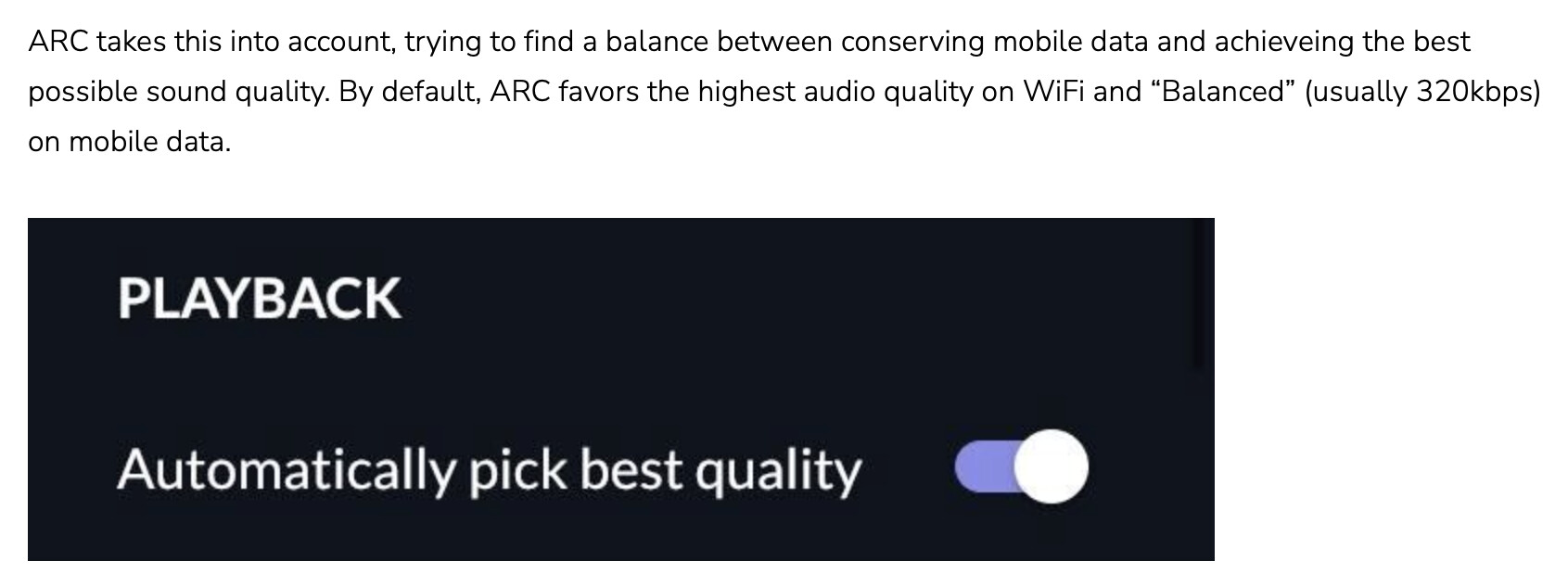Roon ARC variable data rate - Feature Suggestions - Roon Labs Community