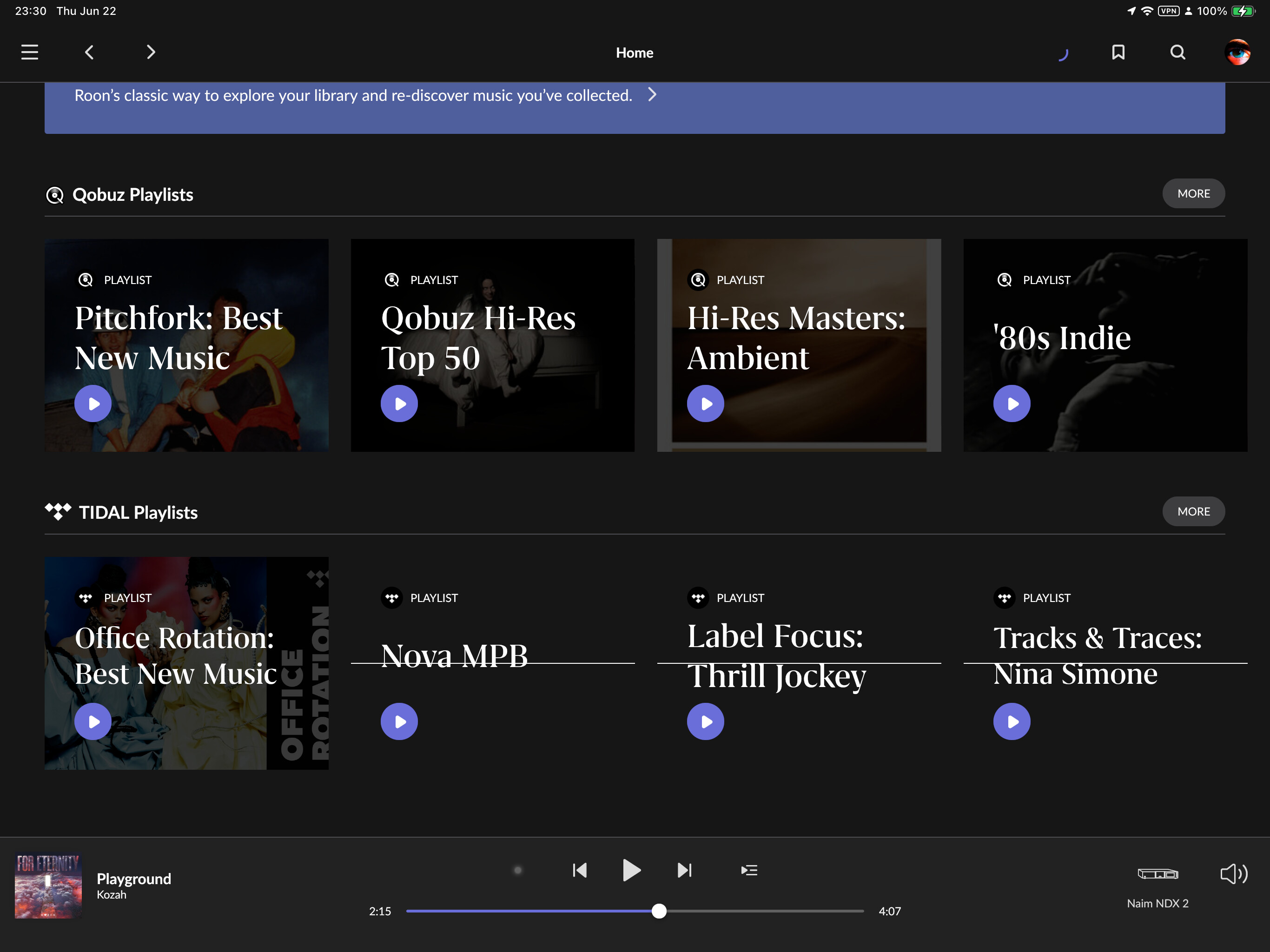 B1292 Qobuz and TIDAL playlists not displaying correctly [Ticket In] - Early Access - Roon Labs ...