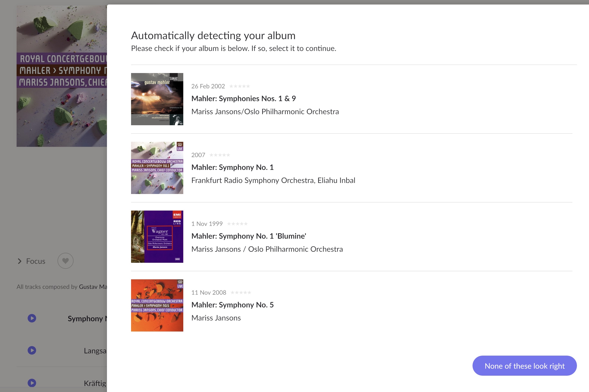 Improper track grouping for classical works - Metadata - Roon Labs Community