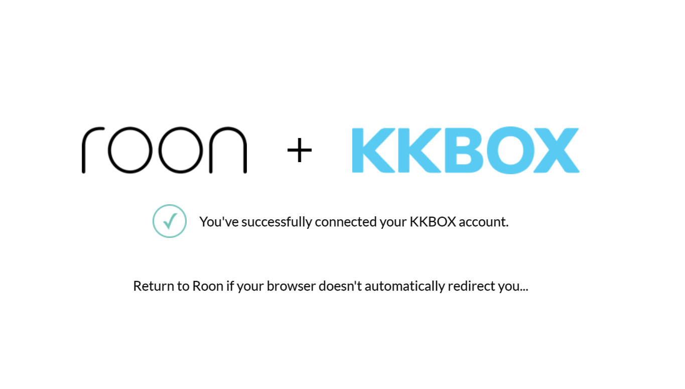 I cannot Login KKBOX in Roon, it keeps saying login failed - KKBOX - Roon Labs Community