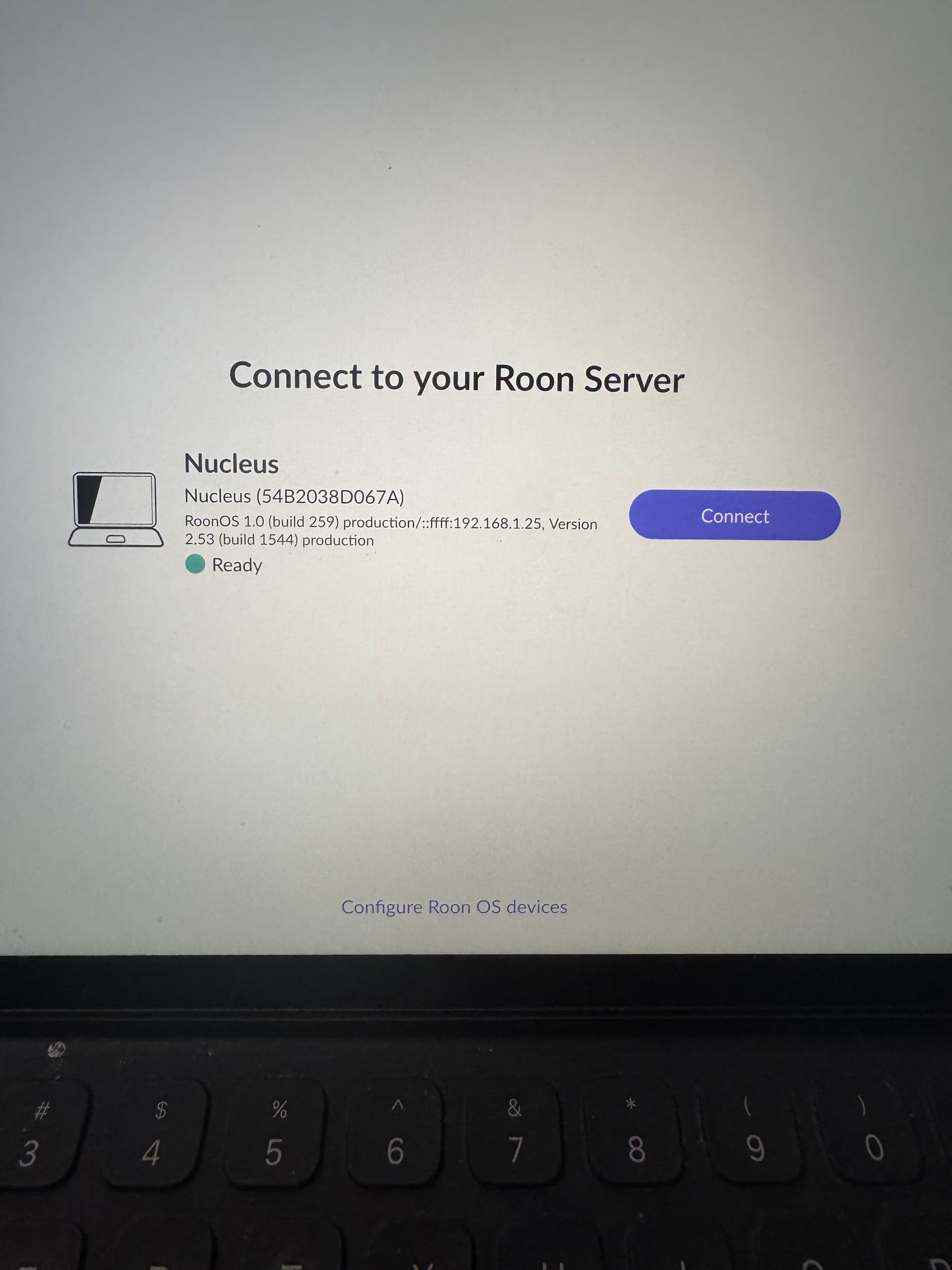 Remote will not connect to Nucleus + core. Roon OS network admin settings all say "OK" - Nucleus ...