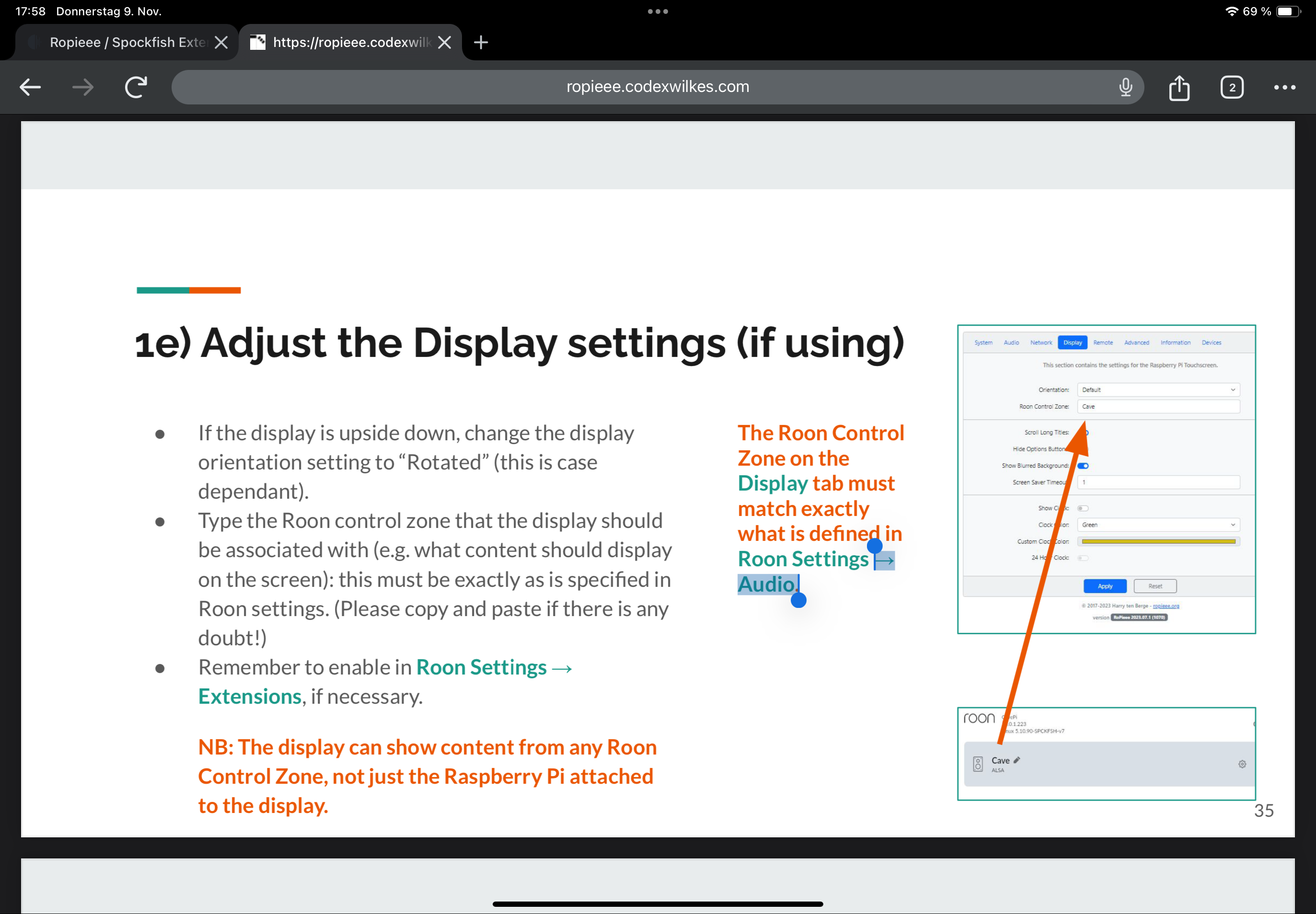 Ropieee / Spockfish Extension Not Visible In Roon Extensions - RoPieee ...