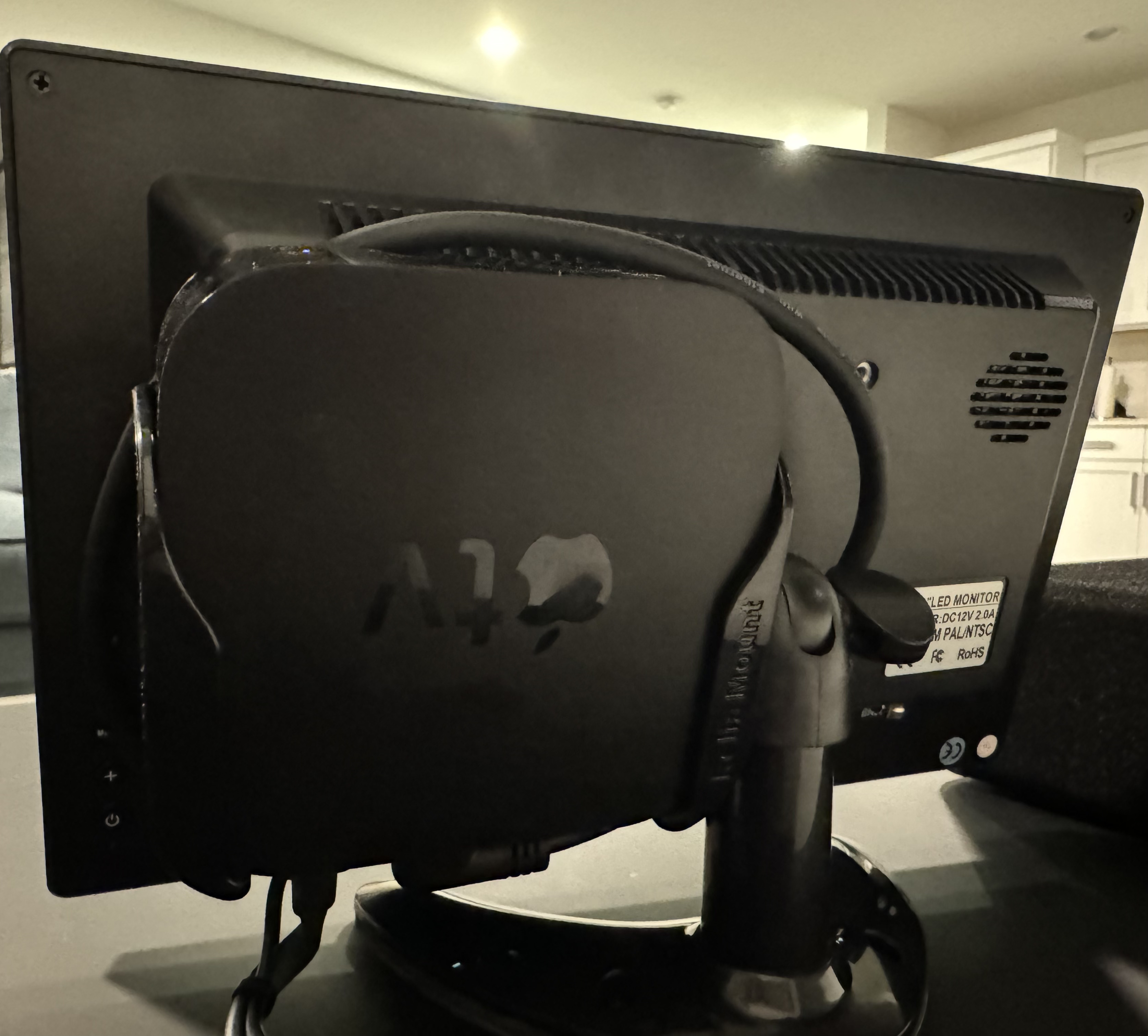 Small Roon display built with an 11.6" monitor and an Apple TV ...