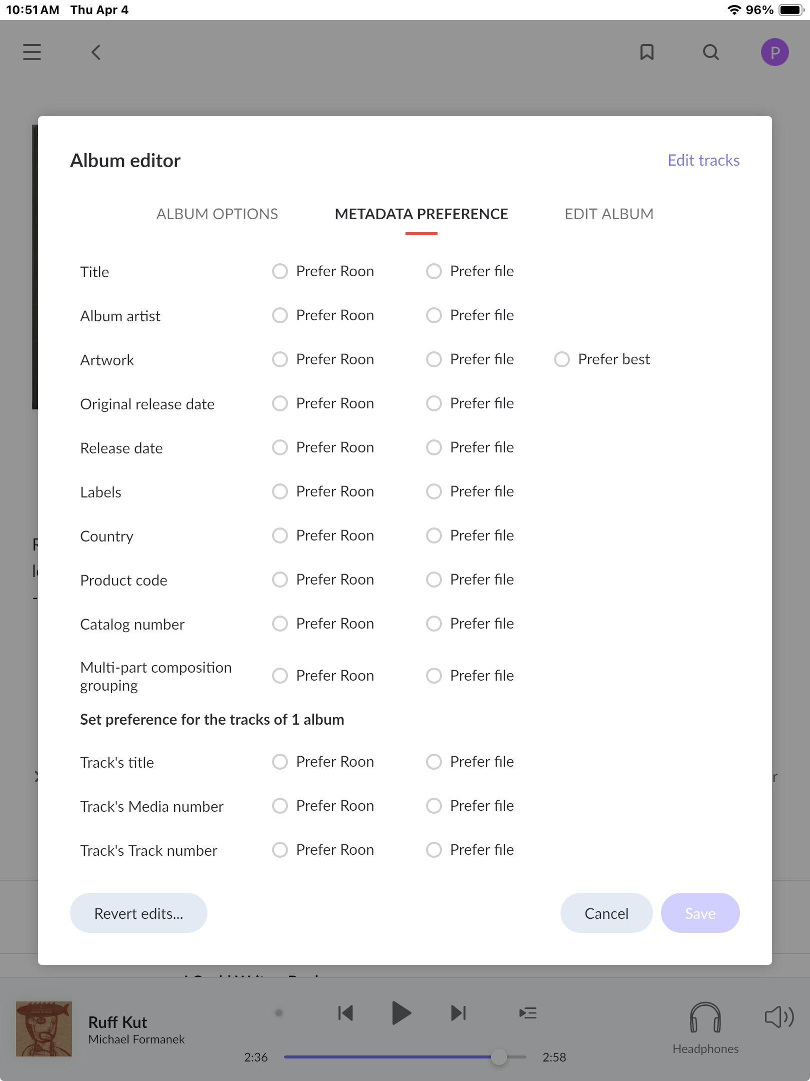 Inconsistent Album Indexing Under Primary and Album Artist Fields (ref#GYLAS1) - Metadata - Roon ...