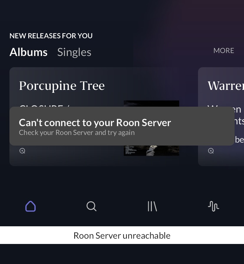 ARC can not connect to Roon Server, unreachable, poor connection etc ... ARC can not connect to Roon Server, unreachable, poor connection etc ...