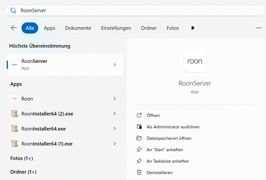 Roon Server Unable to Start, Prompting 'Select Another Roon Server ...