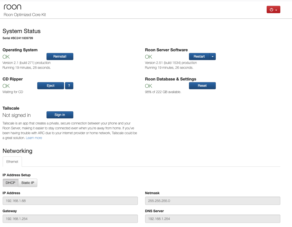 Roon Server on ROCK VM Stalls After Backup Import from macOS Core (ref ...