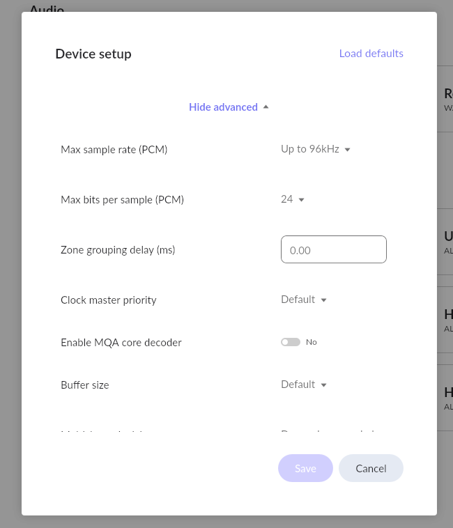 Issue with GentooPlayer not remembering audio device settings on ...