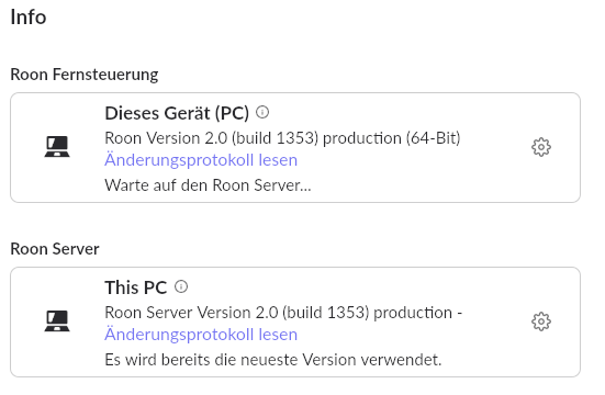 Windows 10/Roon 2.0.25 (1353): Waiting for roon server... Continously ...