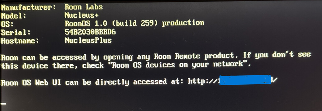 Waiting for your Roon server. Roon is trying to connect...Taking ages! - Nucleus Support - Roon ...