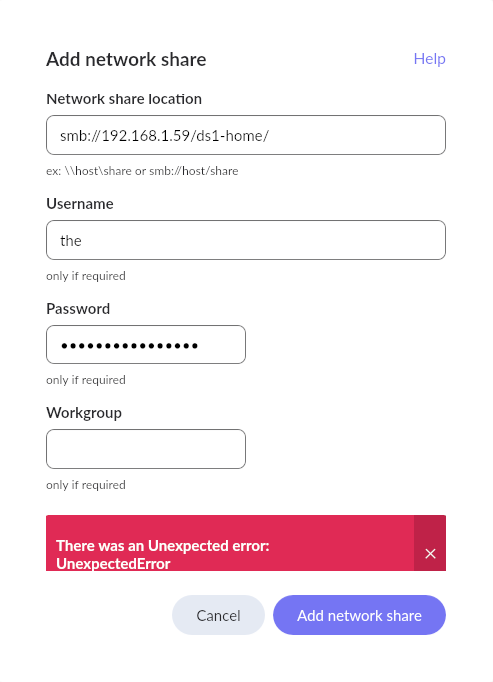 SMB Connection Error in Roon 2.49 on macOS Sequoia with Synology DS1520 ...
