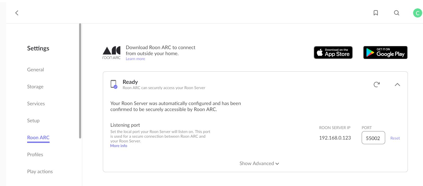 Roon ARC not working on android - Support - Roon Labs Community