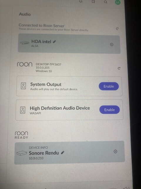 Unable to Update Roon after Changing DAC from Hegel to Nuprime (ref#XC9IS9) - Support - Roon ...