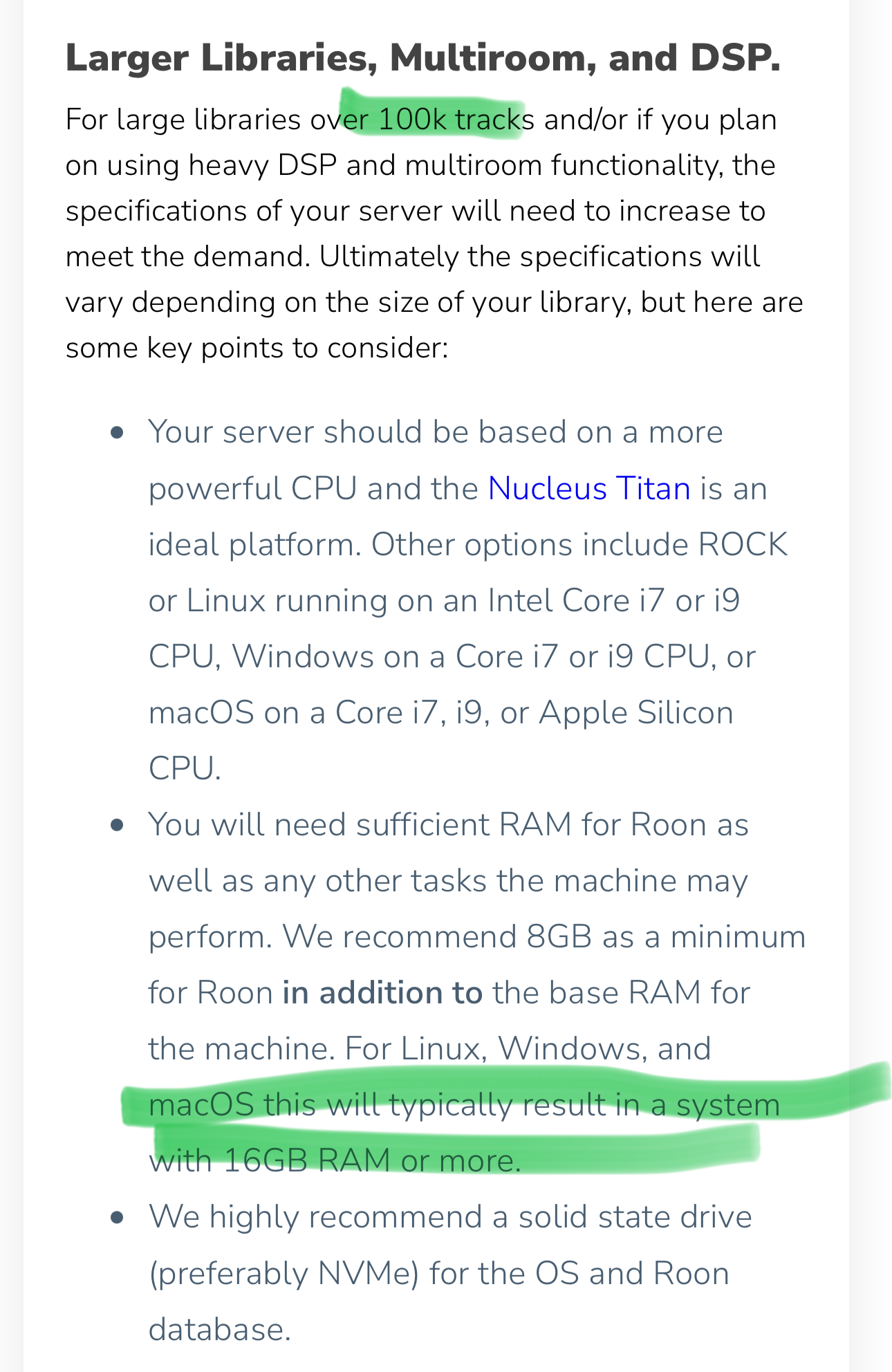 Roon and memory allocation - Roon Software Discussion - Roon Labs Community